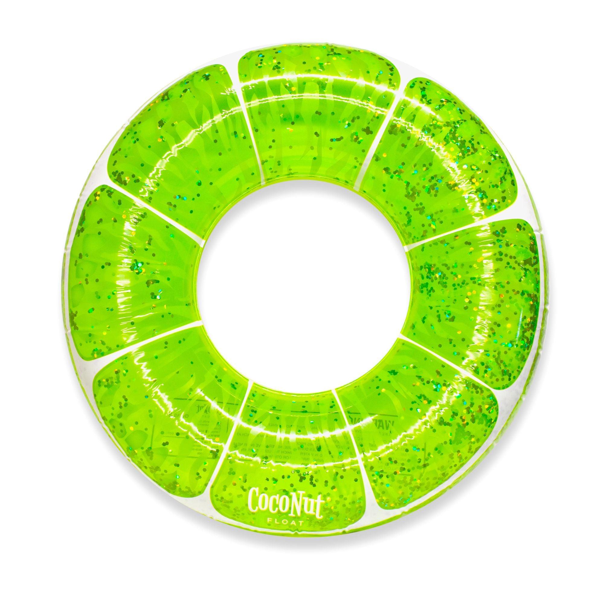 Lime Green Glitter Pool Float – Pool Nation USA