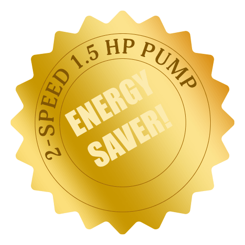 180 Sq. Ft. Blue Torrent Black Diamond Cartridge Filter System with 2 ...