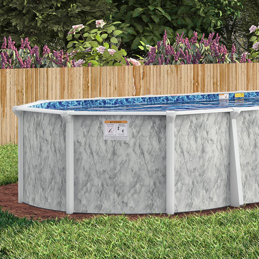 15ft x 26ft Oval Lomart Pools – Pool Nation USA